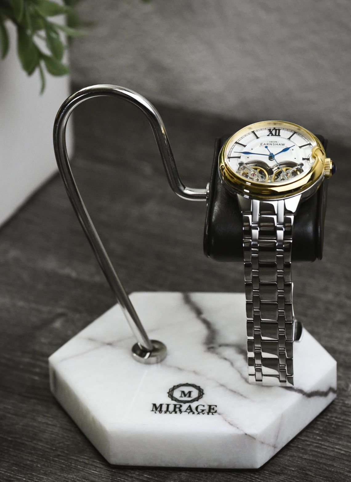 Marble Watch Stand Display | Mirage Luxury Travel – MIRAGE LUXURY TRAVEL