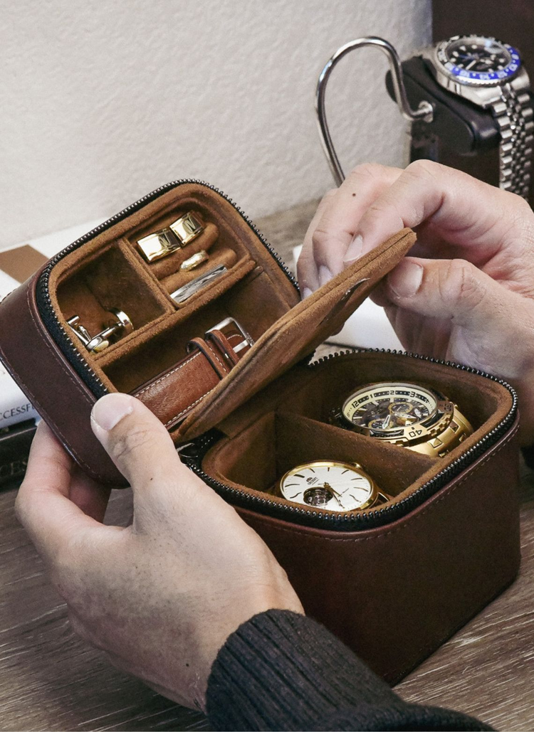 Best Watch Travel Cases for Men | Mirage Luxury Travel - Leading Brand ...