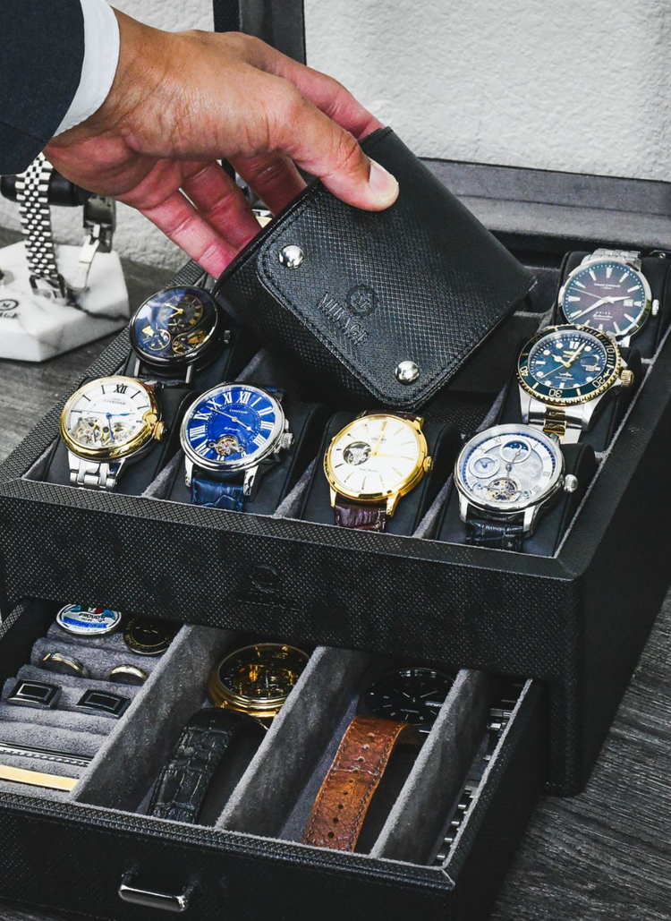 Best Watch Travel Cases for Men | Mirage Luxury Travel - Leading Brand ...